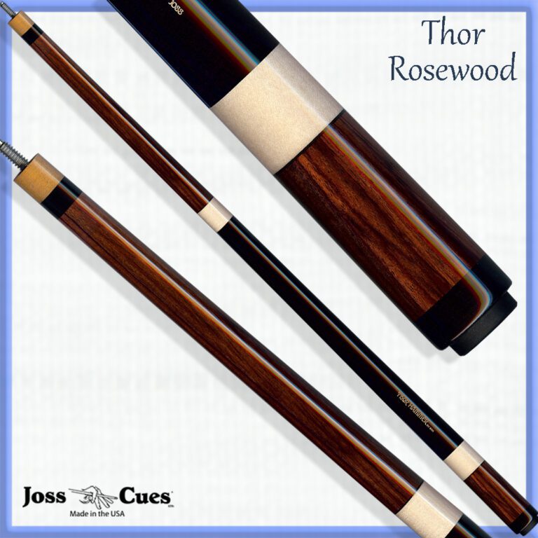 Thor Hammer Rosewood - Joss Cues - Handmade since 1968